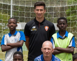 Brisbane Roar player Rahmat Akbari brings advanced techniques to WSHS